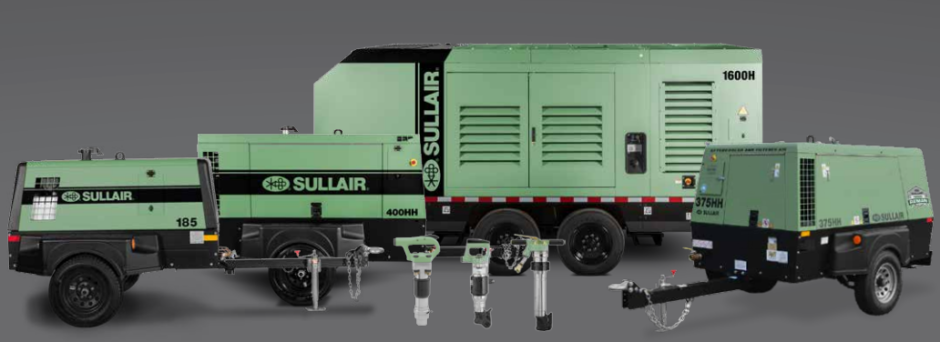 Oil lubricated Portable compressors | Adroit AES